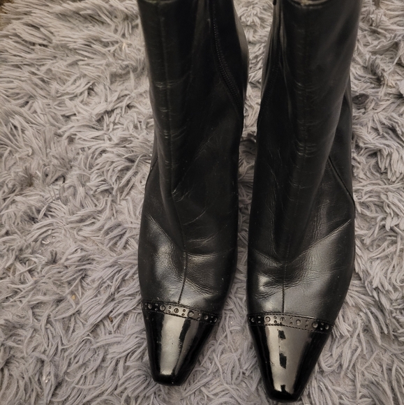 Bellini | Shoes | Real Leather Boots 3 2 Heel | Poshmark